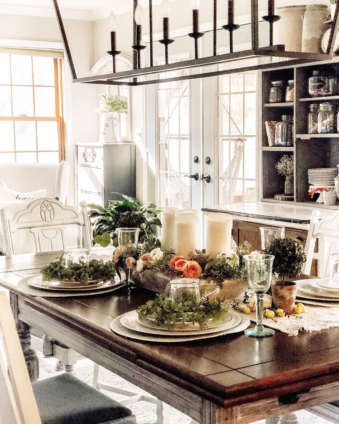 Farmhouse Table Decor Ideas Board And Batten Siding Blog